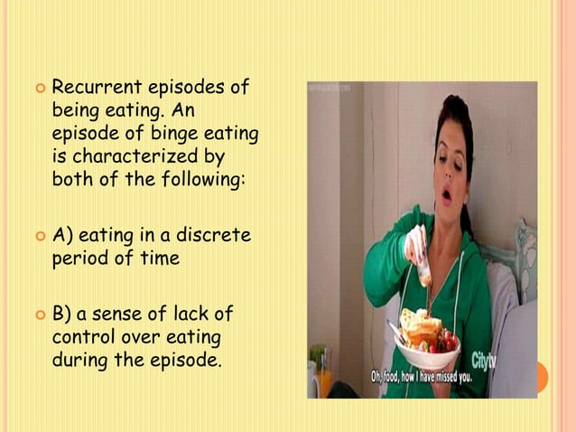 Eating disorders [ Anorexia nervosa, bulimia nervosa, beinge eating ...