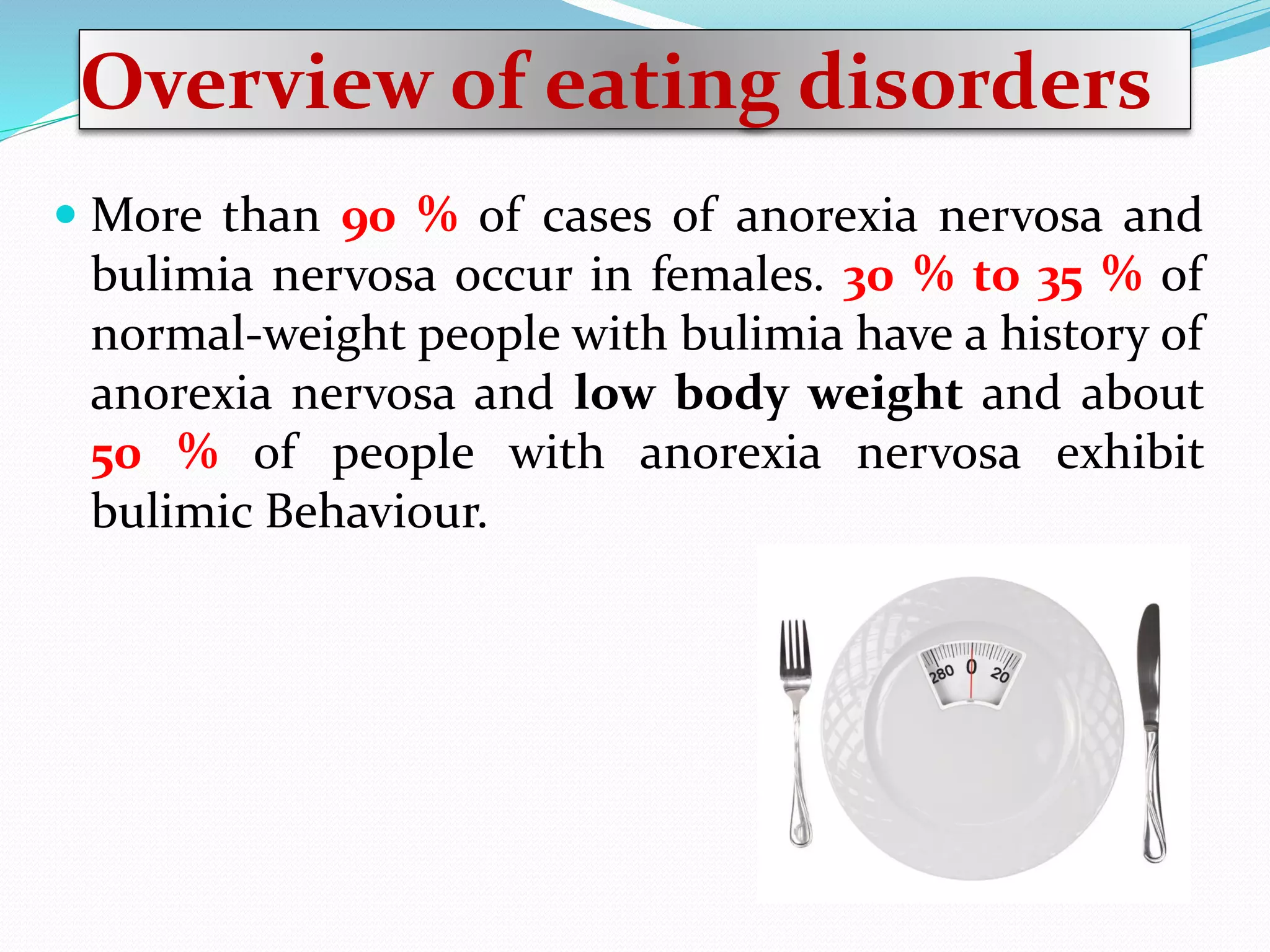 Eating Disorders Anorexia Nervosa And Bulimia Nervosa Pdf