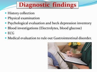 Eating disorders ( Anorexia nervosa and Bulimia nervosa) | PDF