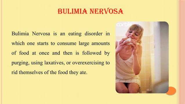 EATING DISORDERS (anorexia nervosa, bulimia nervosa, binge eating ...