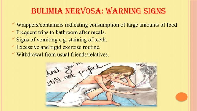 EATING DISORDERS (anorexia nervosa, bulimia nervosa, binge eating ...