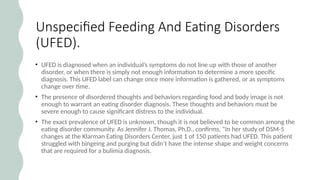 EATING DISORDERS,TYPES,CAUSES &TREATMENT | PPTX