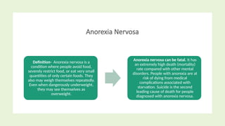 EATING DISORDERS,TYPES,CAUSES &TREATMENT | PPTX