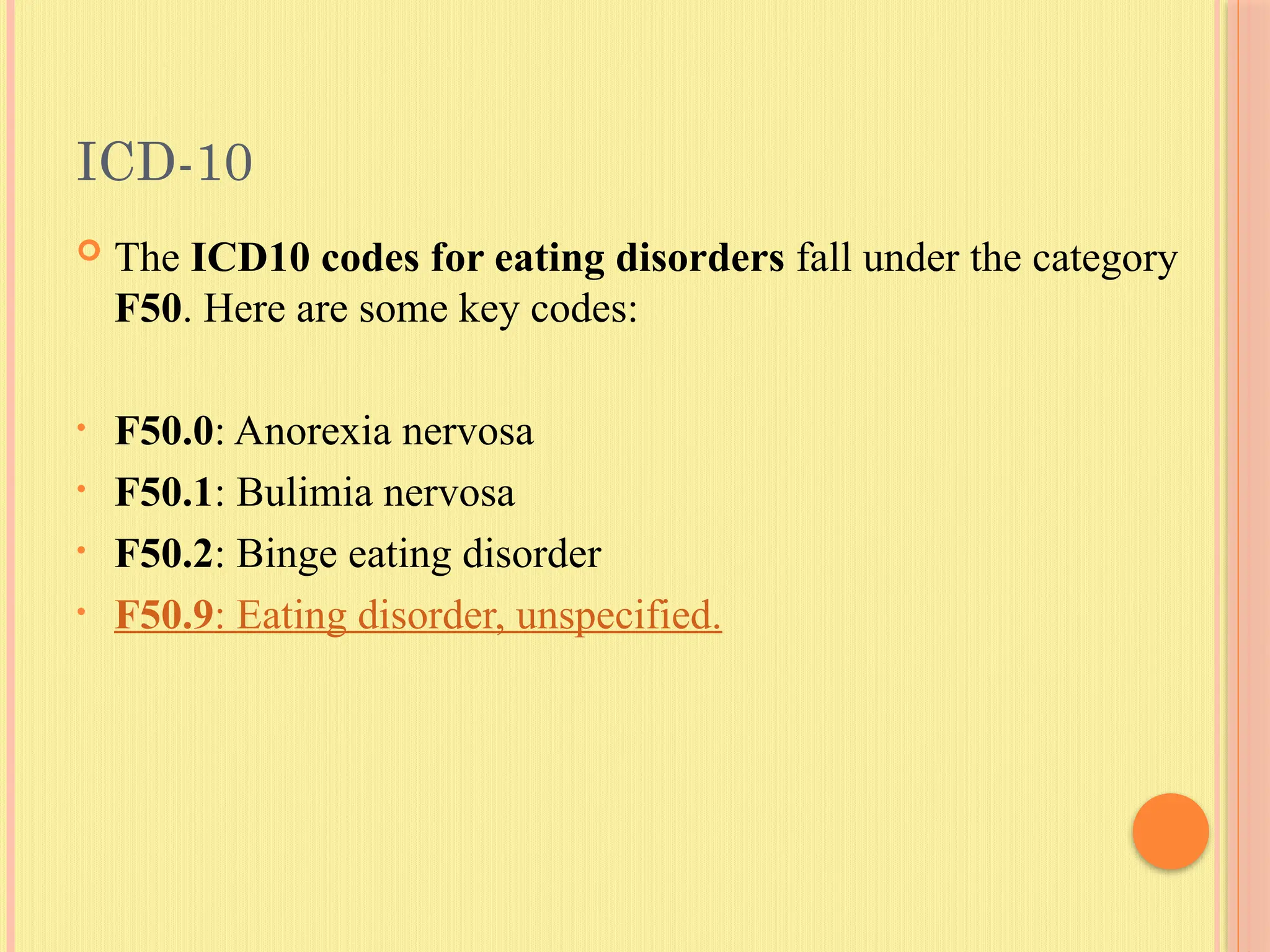 Revised Eating disorders - Anorexia Nervosa, Bulimia Nervosa etc. | PPTX