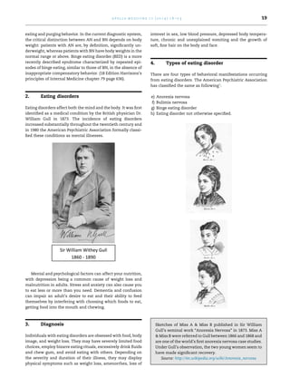 Eating disorders - Malnutrition for women | PDF