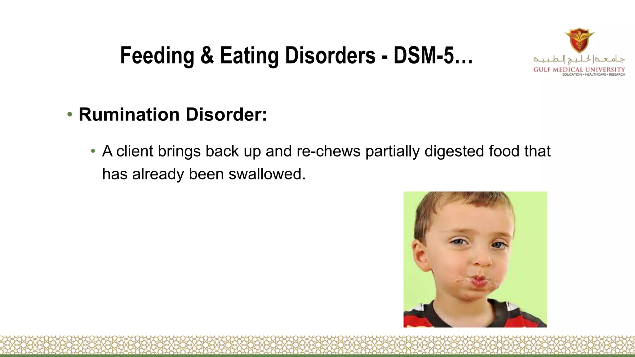 Eating disorders and nursing care | PPTX