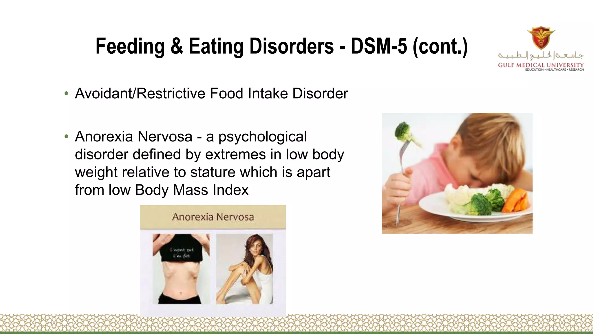 Eating disorders and nursing care | PPTX
