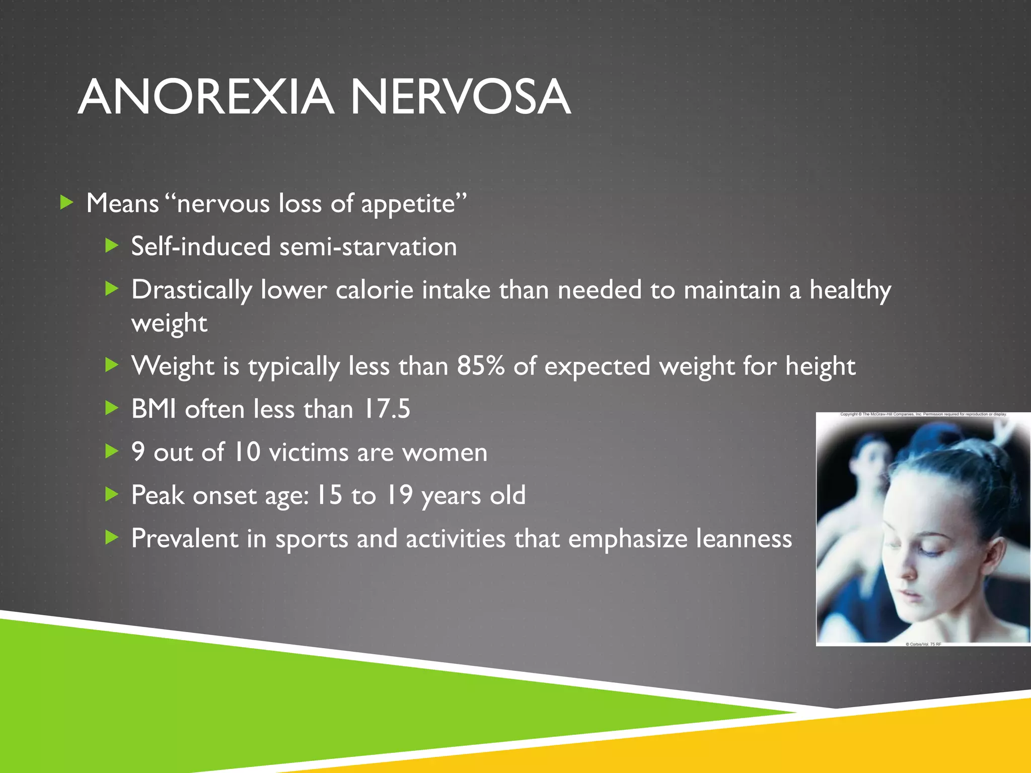 Eating disorders ch13 | PPT