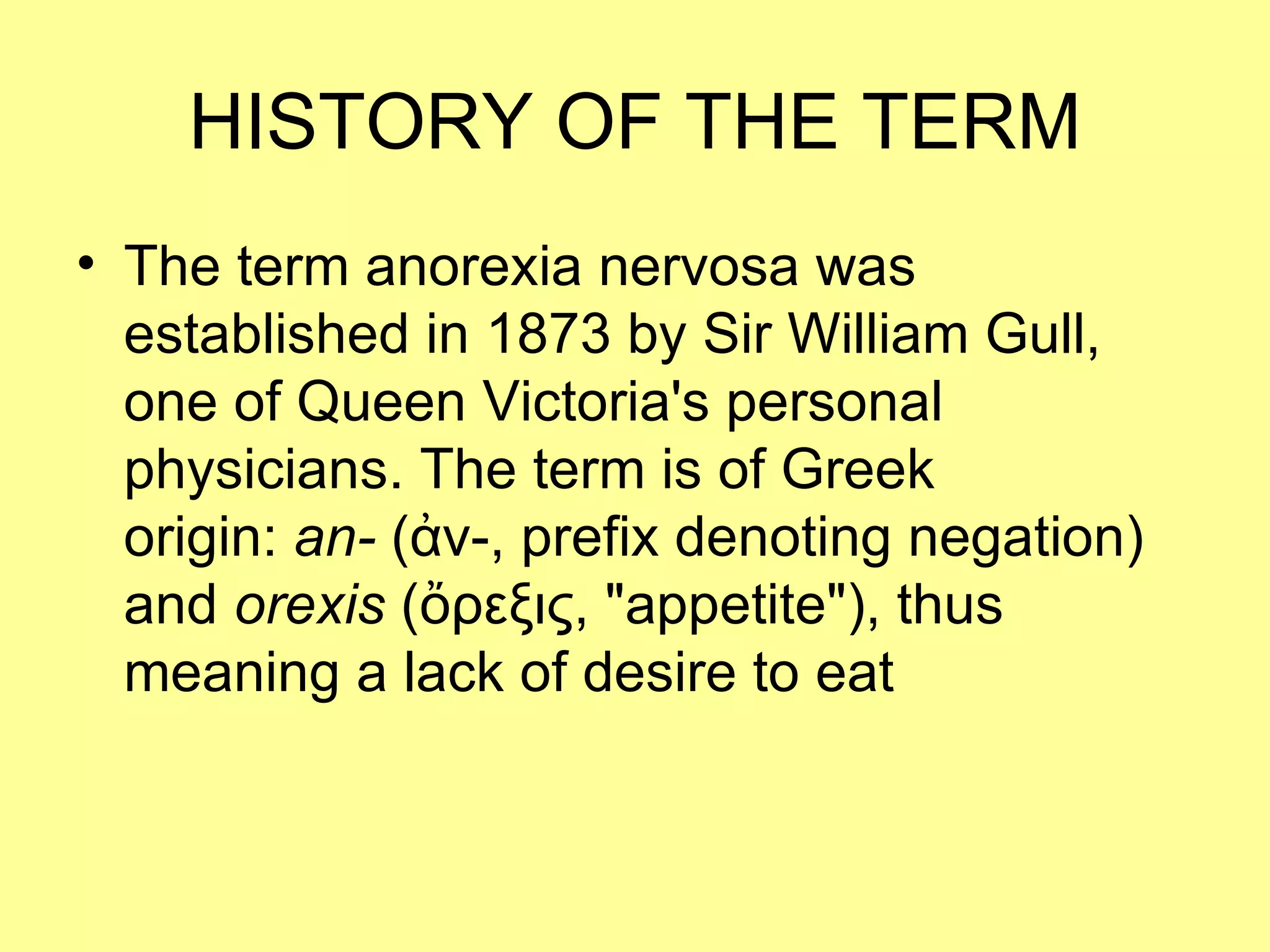 Eating disorders | PPT