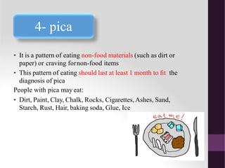 Eating disorders lecture | PPT
