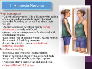 Eating disorders lecture | PPT