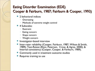 Eating Disorders Process Addiction | PPT