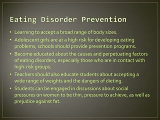 Common Eating Disorders Presentation | PPTX