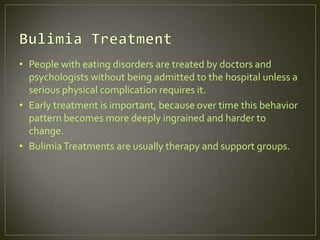 Common Eating Disorders Presentation | PPT