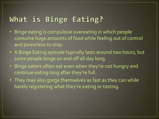 Common Eating Disorders Presentation | PPT