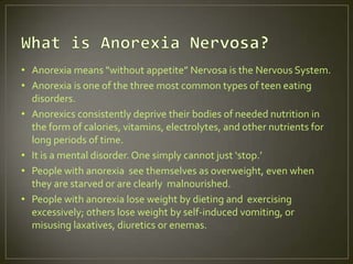 Common Eating Disorders Presentation | PPT