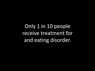Eating disorders psa compilation | PPTX