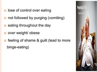 Eating disorders | PPTX