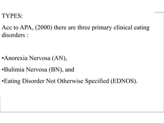 Eating disorders | PPT