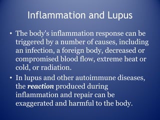 Eating down inflammation - Lupus | PDF