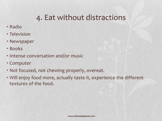 How to eat....................... | PPT