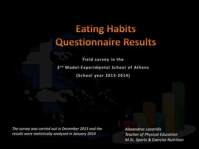 Eating habits questionnaire (2013 2014) | PPT