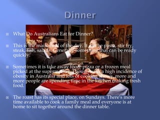 Eating habits in australia | PDF | Desserts and Baking | Food & Drink