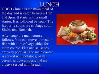 Eating habits in russia | ODP