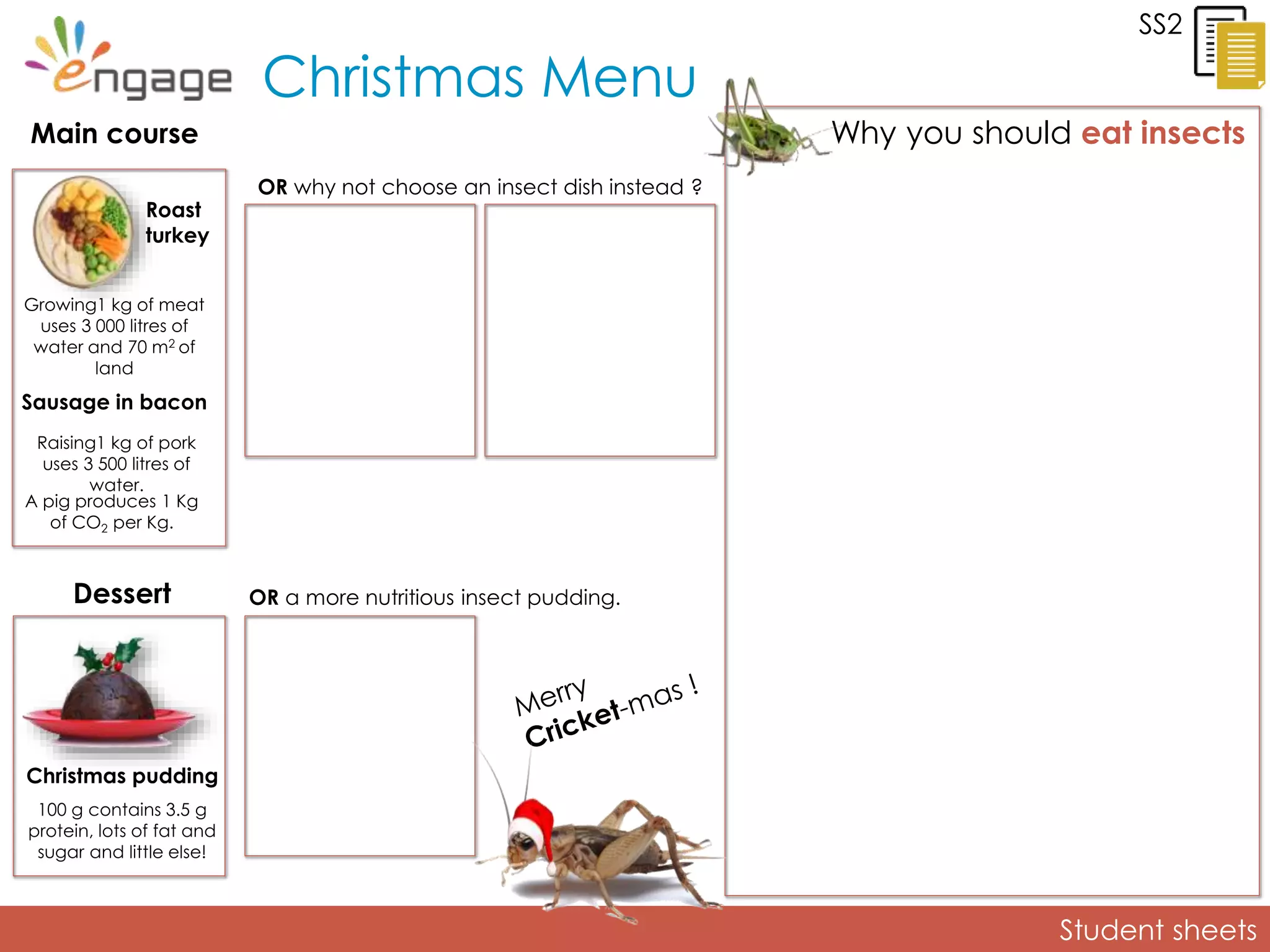 Eat insects at xmas | PPT