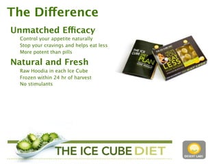 Eatless Ice Cube Diet Presentation | KEY