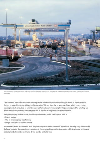 Effect of the Cable Capacitance of Long Control Cables on the Actuation ...