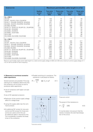 Effect of the Cable Capacitance of Long Control Cables on the Actuation ...