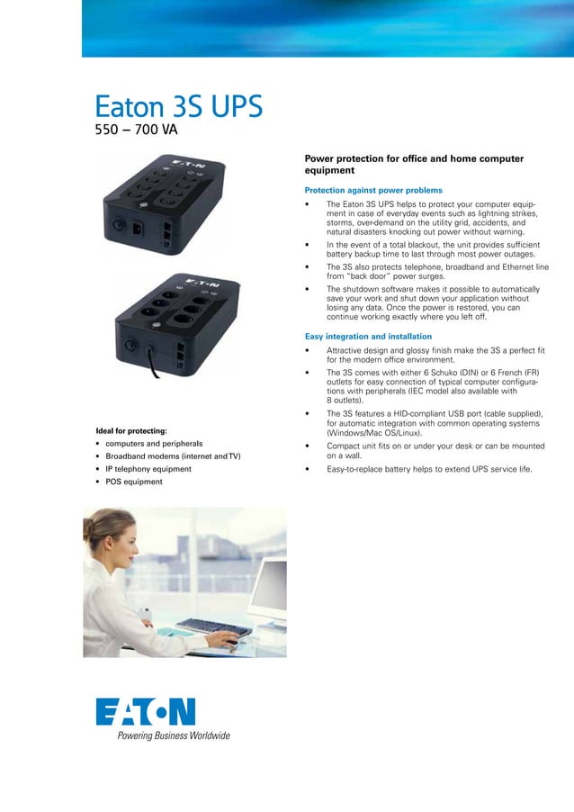 Eaton 3s-ups-datasheet | PDF