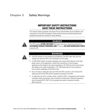 Eaton 9135 ups_users_guide | PDF