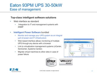 Eaton 93PM 30-50kW UPS.pptx