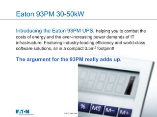 Eaton 93PM 30-50kW UPS.pptx