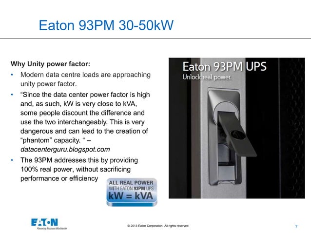 Eaton 93PM 30-50kW UPS.pptx | Business Utilities | Business