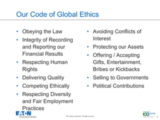 Eaton Business System Overview for annual ppt | PPT