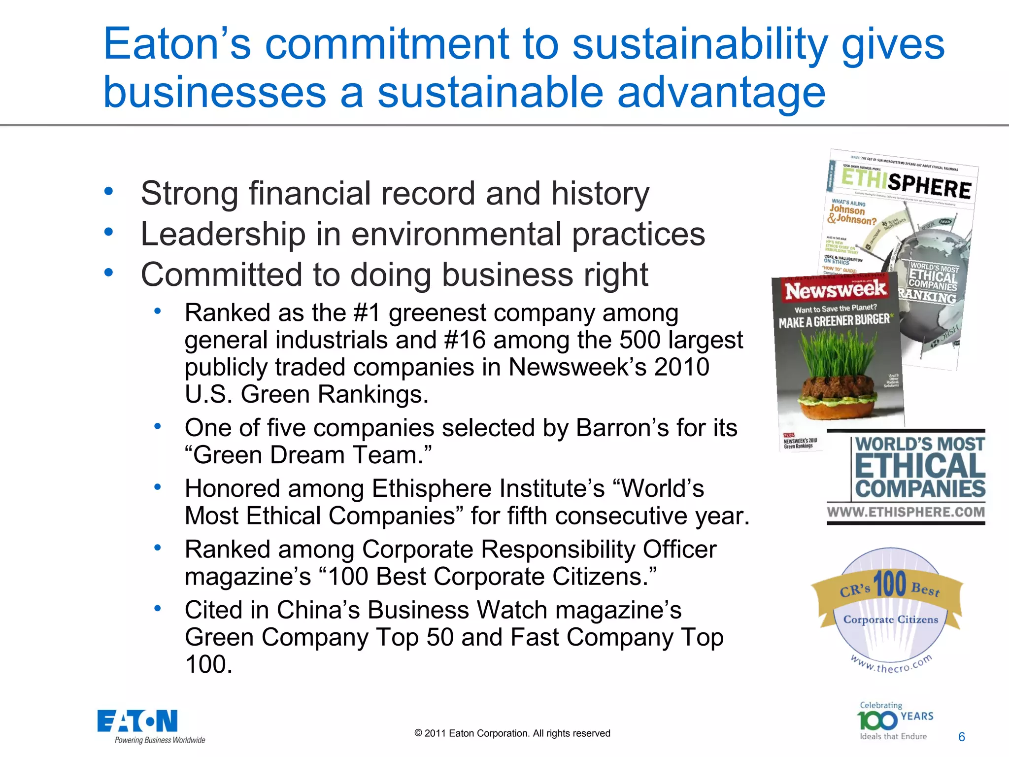 Eaton corporateoverview | PPT