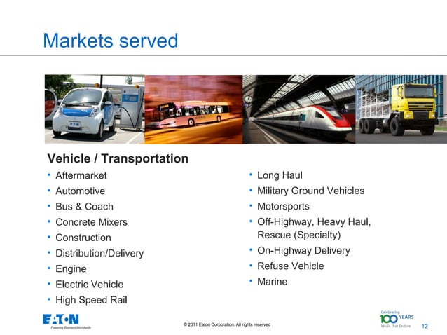 Eaton corporateoverview | PPT