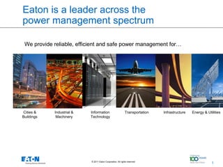 Eaton corporateoverview | PPT