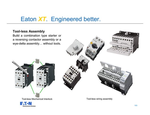 Eaton XT IEC Motor Control | PPT