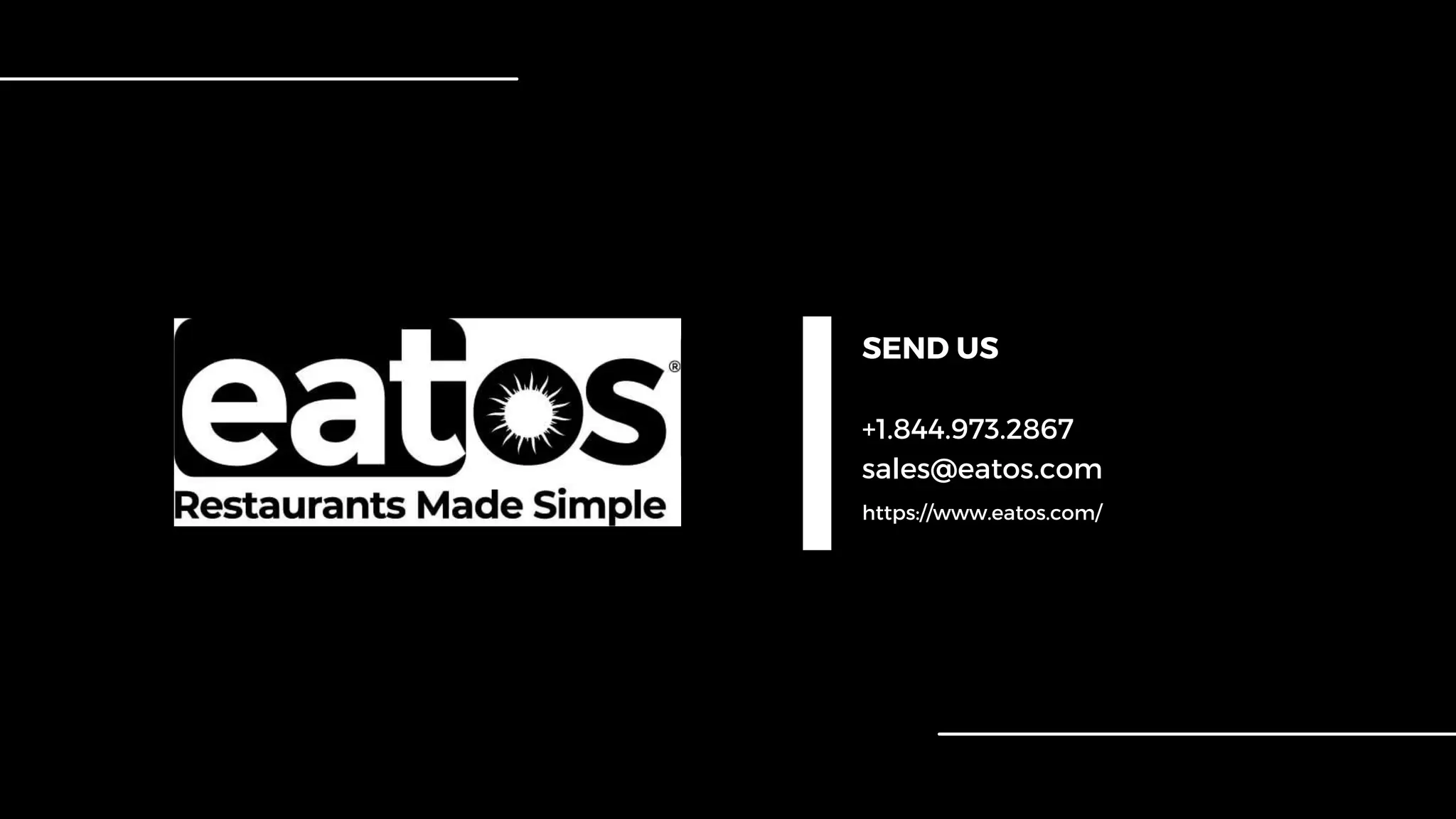 eatOS: Revolutionizing Restaurant POS Systems | PPTX