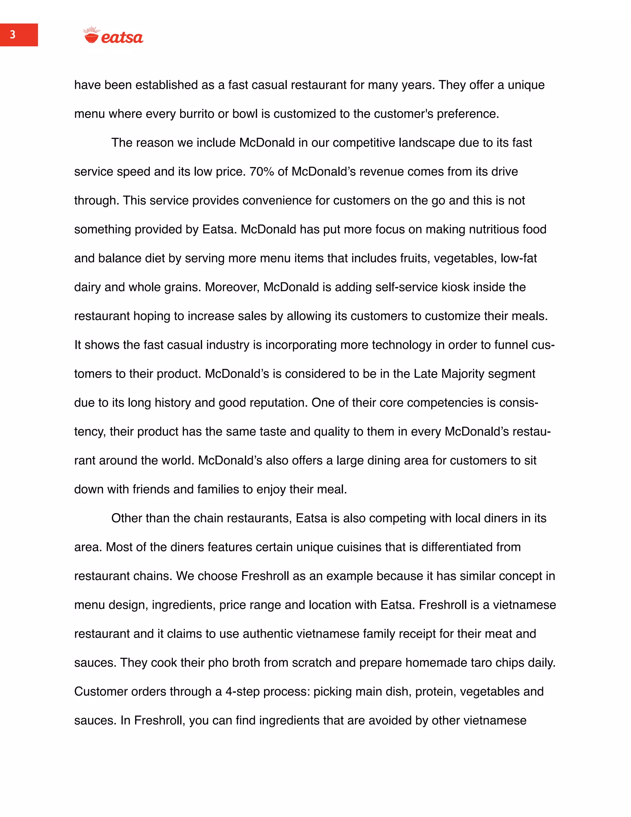 Eatsa Marketing Proposal | PDF