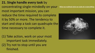 Eat that Frog Summary | PDF