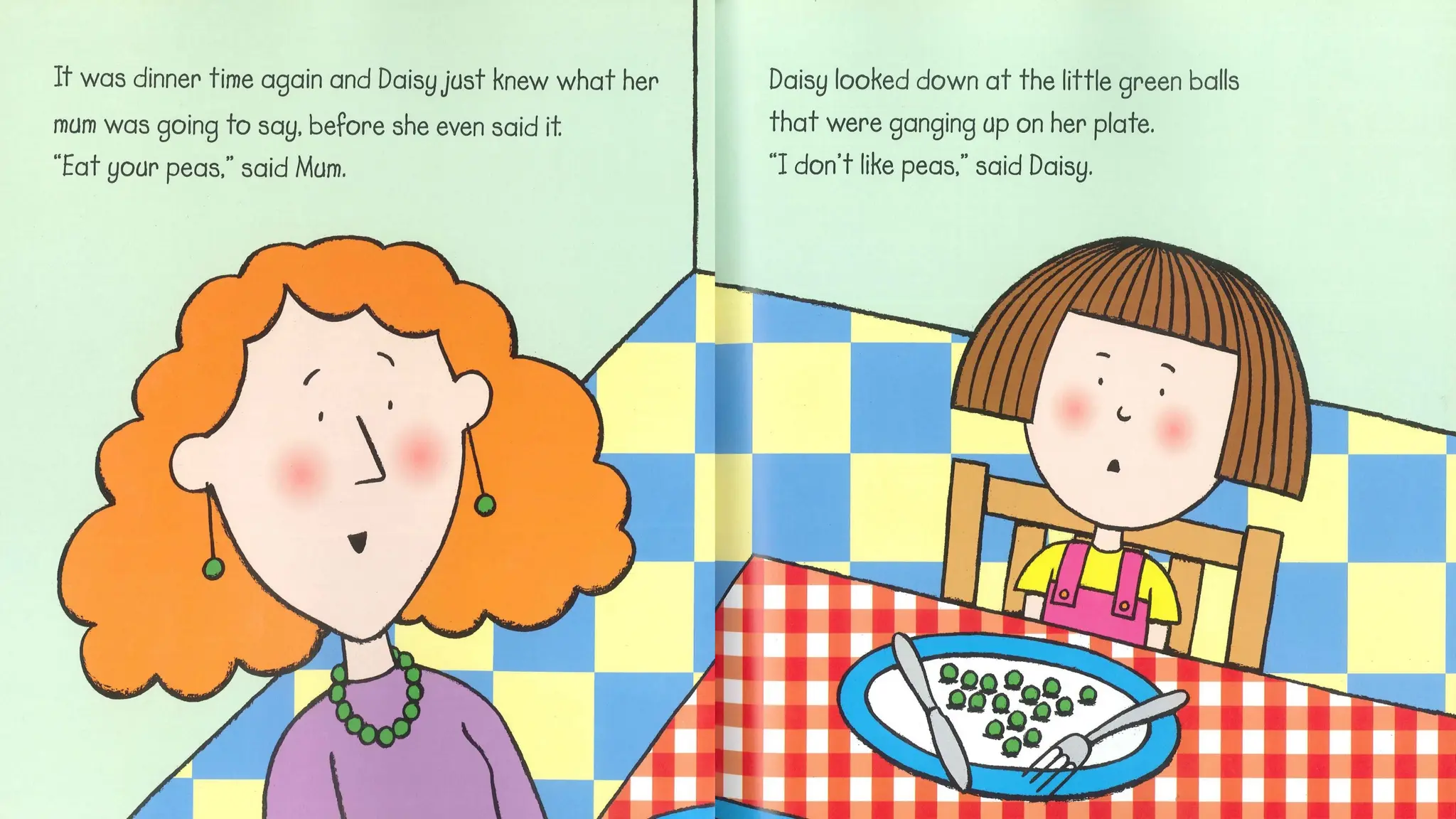 Eat Your Peas Short Story for English ppt | PPT