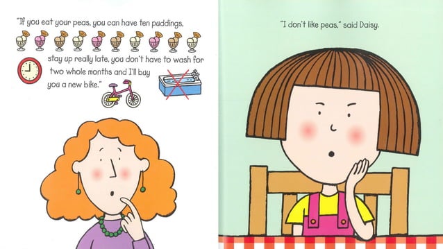 Eat Your Peas Short Story for English ppt | PPT