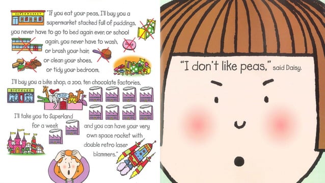 Eat Your Peas Short Story for English ppt | PPT