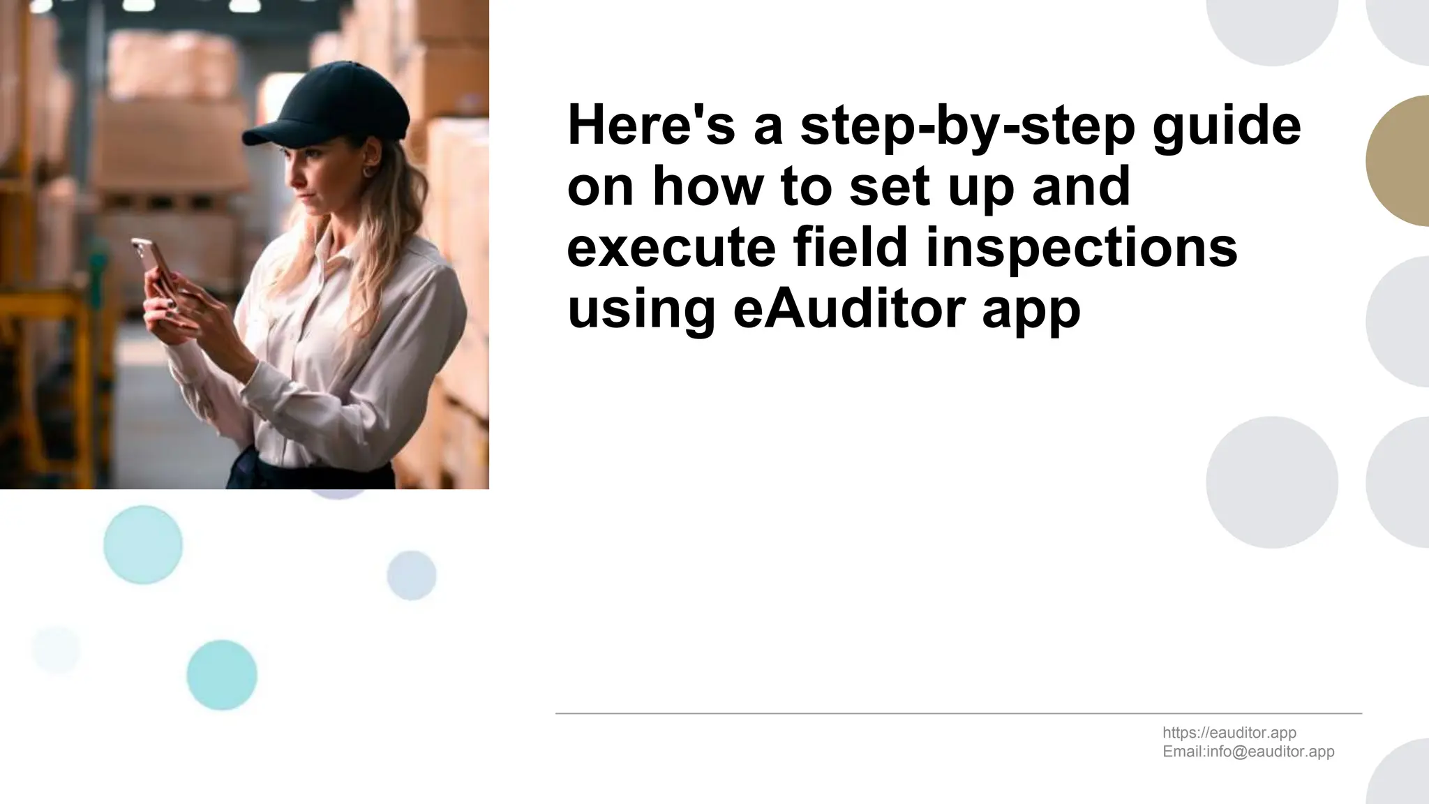 eAuditor Audits & Inspections - conduct field inspections | PPT