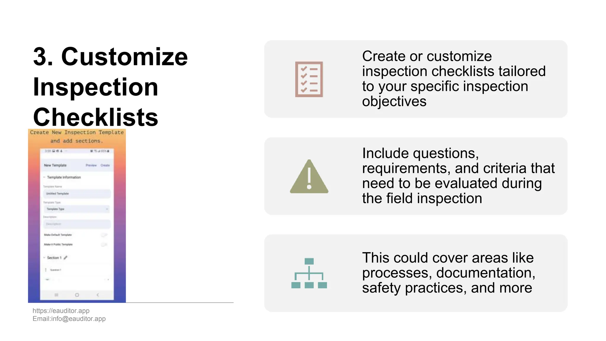 eAuditor Audits & Inspections - conduct field inspections | PPT